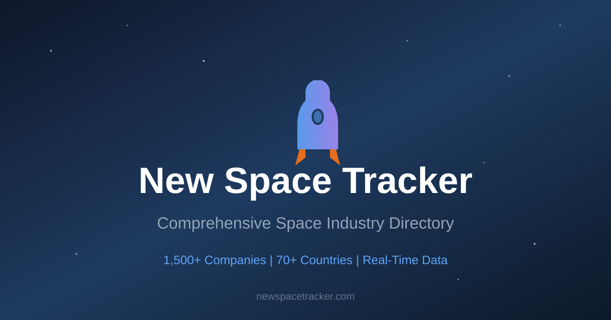 Market Data & Statistics | New Space Tracker